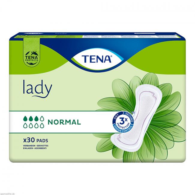 TENA LADY - Normal | Inkontinenzeinlagen | 30 Stück AGV Medical Care